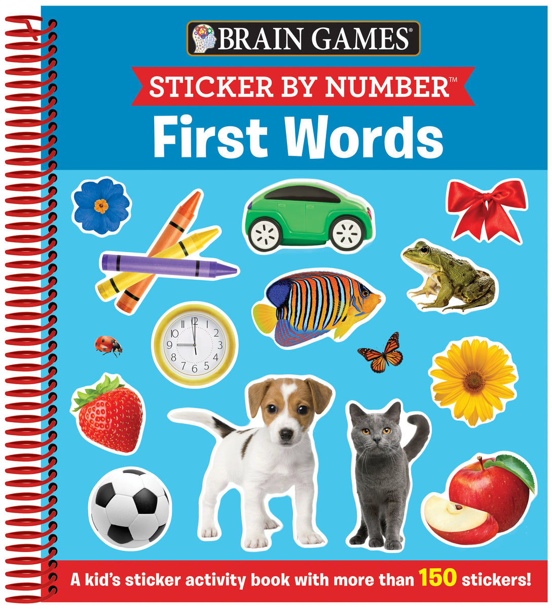 Sticker Activity First Words – Little Grasshopper Books
