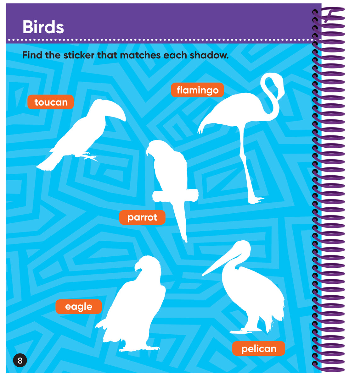Sticker Activity Safari Animals – Little Grasshopper Books
