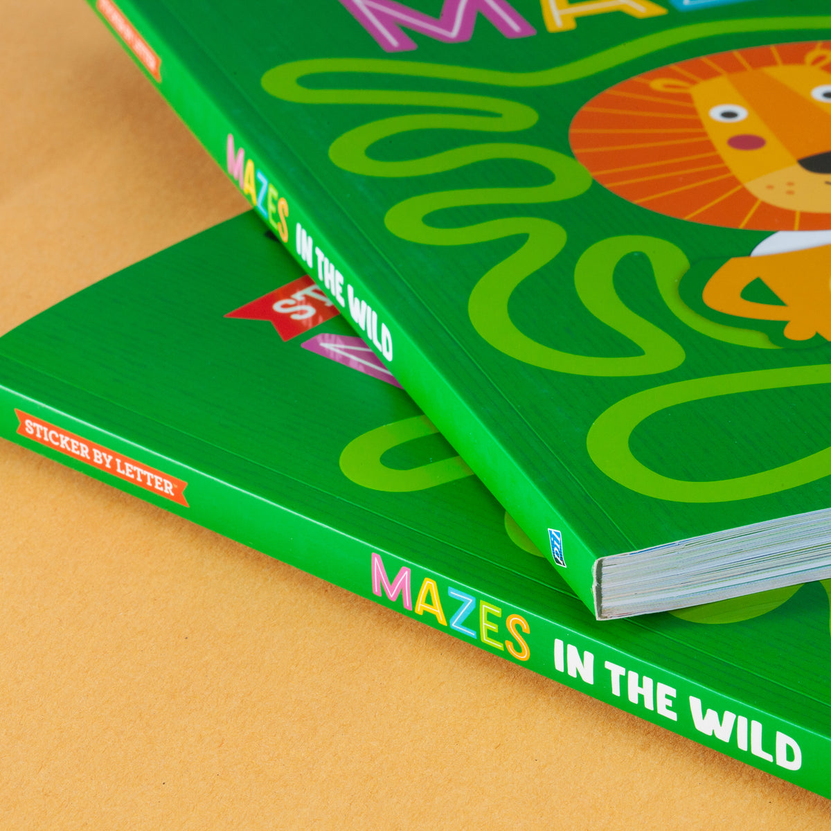 Sticker by Letter MAZES – Little Grasshopper Books