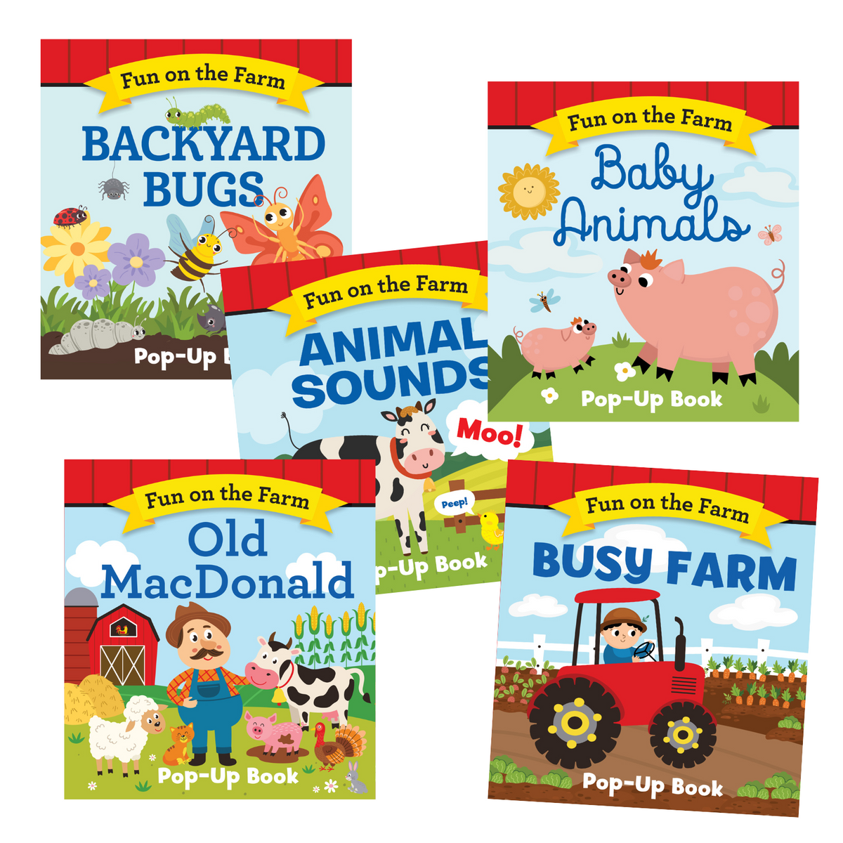 Farm Fun 5-Book Set – Little Grasshopper Books